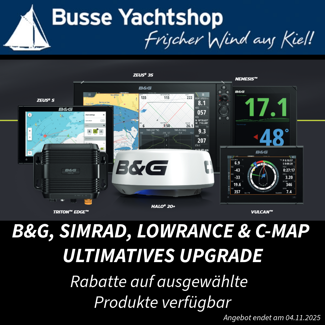 Navico „Ultimatives Upgrade“ – Jetzt sparen bei B&G, Simrad, Lowrance ...